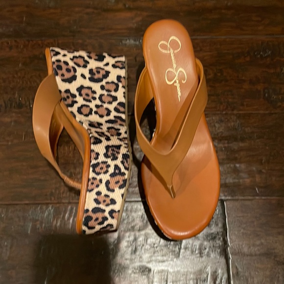 Jessica Simpson | Shoes | Nwot And Adorable Jessica Simpson Leopard ...